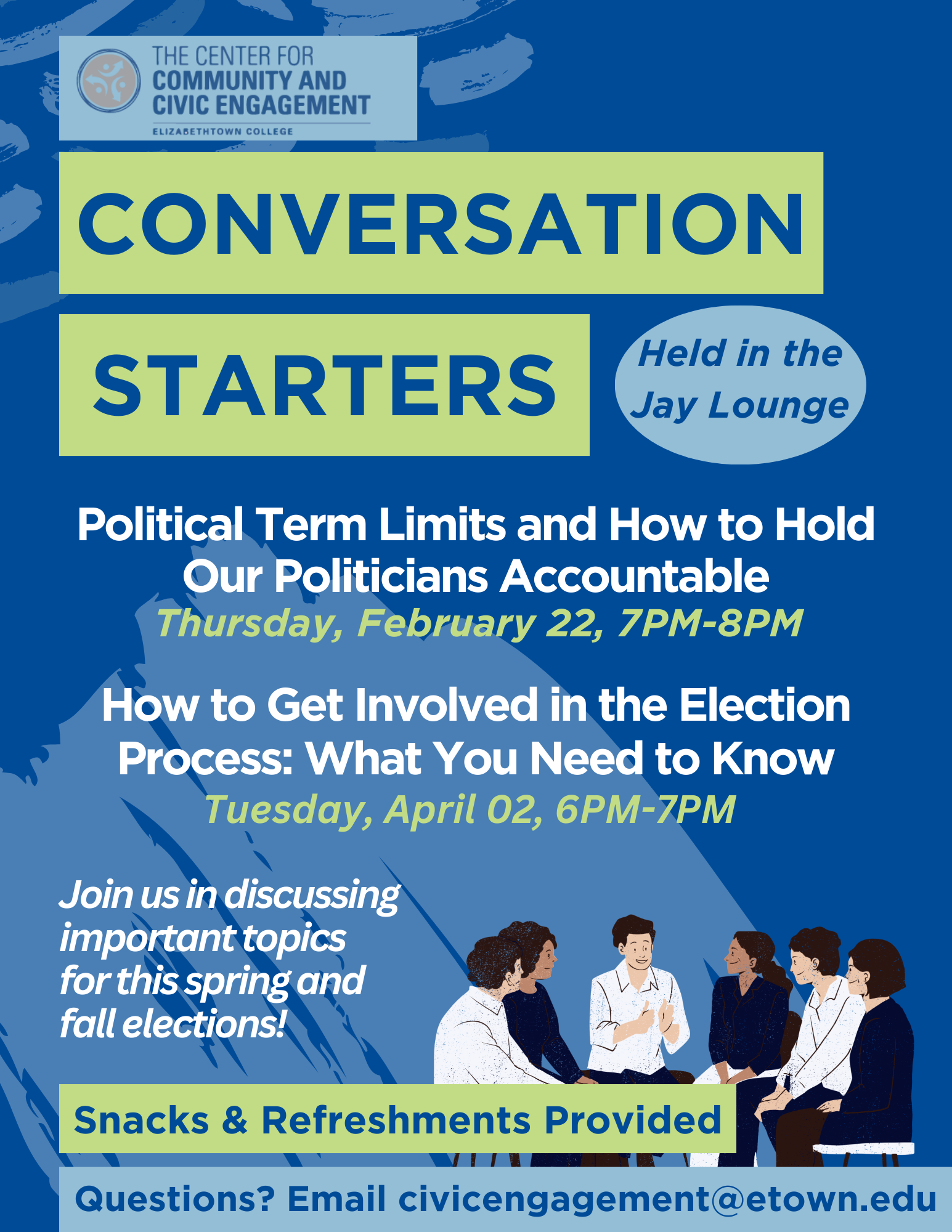 Upcoming CCCE Events | Elizabethtown College